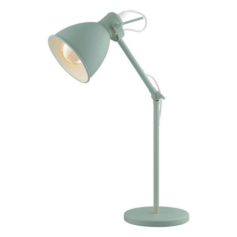 1-light Priddy-p Desk Lamp Pastel Green - Eglo: Adjustable, Etl Listed ...