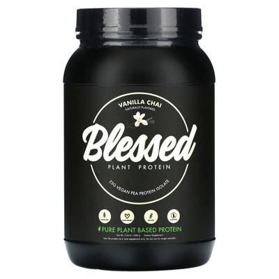 Blessed Plant Based Vegan Protein Powder - 23g Of Pea Protein Powder ...