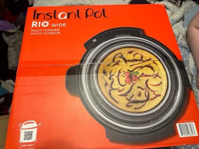 Instant Pot Rio Wide 7.5qt 7-in-1 Electric Pressure Cooker & Multi ...