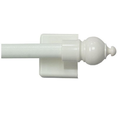 Oval Spring Tension Curtain Rod White - Room Essentials™ : Target