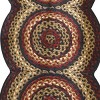 Park Designs Red Folk Art Braided Rug Runner 72''l : Target
