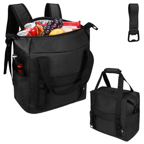 Tirrinia 22qt/36 Cans Backpack Cooler, Soft Sided Cooler, Black : Target