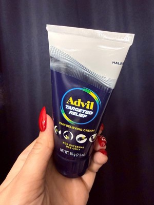 Advil Targeted Relief Pain Relieving Cream with Massage Applicator - 2 ...