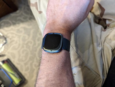 Fitbit Sense 2 Smartwatch - Platinum Aluminum With Lunar White Band ...