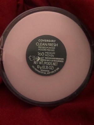 Covergirl Clean Fresh Pressed Powder - 100 Translucent - 0.35oz : Target