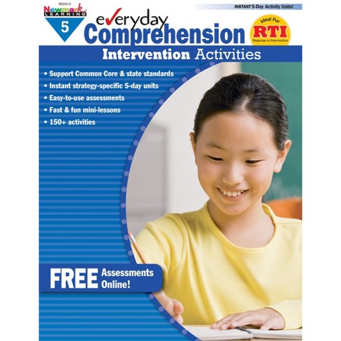 Newmark Learning Everyday Comprehension Intervention Activities Book ...
