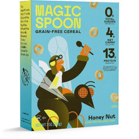 Magic Spoon Honey Nut Keto And Grain-free Cereal - 7oz : Target