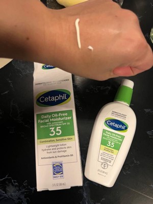 Cetaphil Daily Face Moisturizer With Spf 35 Sunscreen - 3oz : Target
