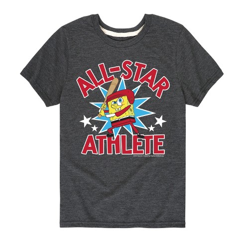 Spongebob Squarepants American All Star Short Sleeve Graphic T-shirt ...