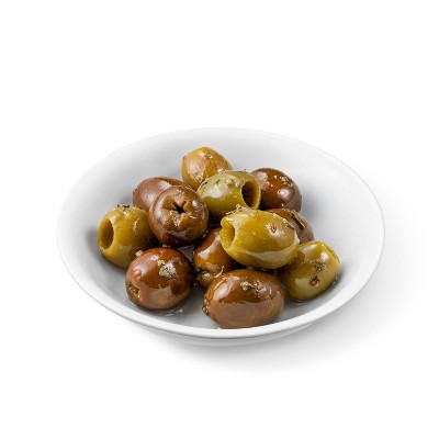 Italian Country Style Pitted Olive Mix - 6oz - Good & Gather™ : Target