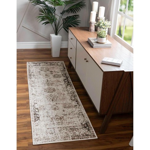 Unique Loom 2' 0 X 6' 7 Sofia Casino Beige Area Rug : Target