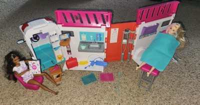 Barbie Transforming Ambulance And Clinic Playset (target Exclusive ...