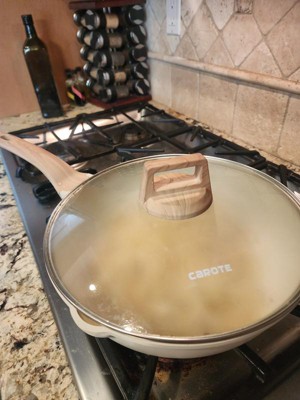 Carote 11 Pcs Kitchen Essentials Non Stick Cooking Set With Frying Pans ...