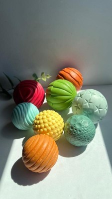 Kaplan Early Learning Textured Mix And Match Balls - Set Of 8 : Target