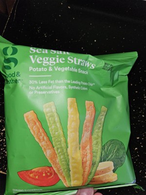 Sea Salt Veggie Straws - 1.5oz - Good & Gather™ : Target