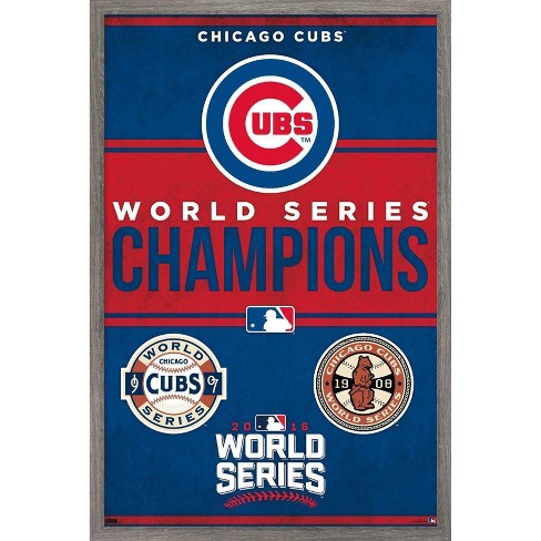 Trends International Mlb Chicago Cubs - Champions 23 Framed Wall Poster ...