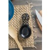 Home Basics Cast Iron Rooster Spoon Rest, Black : Target