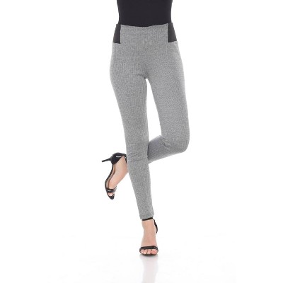 Women's Jacquard Slim Pants - White Mark L : Target