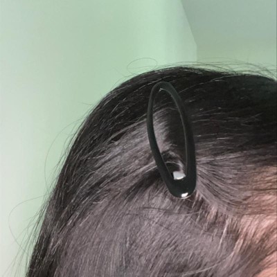 Scünci No-slip Grip Large Hair Snap Clips - Tortoise - All Hair - 4pk ...