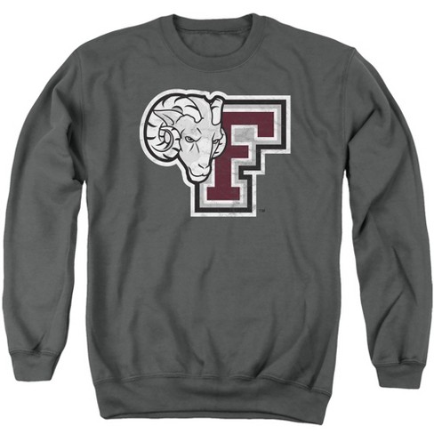 Fordham University Official Distressed Primary Unisex Adult Crewneck ...