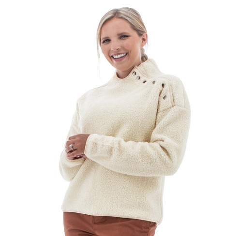 Aventura Clothing Women's Stratus Pullover - Turtledove, Size Small ...
