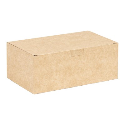 Inno-pak Snack Box Brown Kraft Recyclable & Compostable - Case Of 250 ...