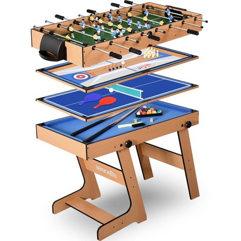 Serenelife Multi Game Table, 48" Sports Arcade Games With Accessories ...