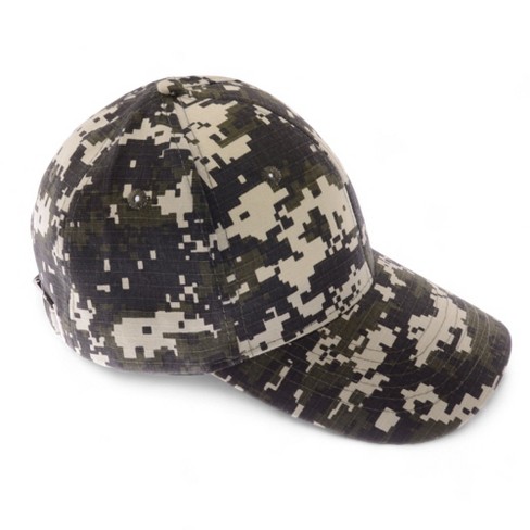 Alilang Digital Camo Baseball Cap With Adjustable Fit And Breathable ...