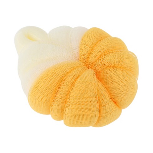 Unique Bargains Bath Shower Loofah Sponge Body Puffs 4.33"x3.74"x1.77 ...
