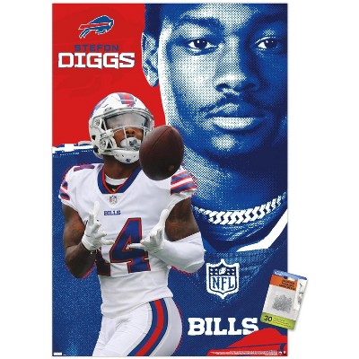 Trends International Nfl Buffalo Bills - Drip Helmet 20 Unframed Wall ...