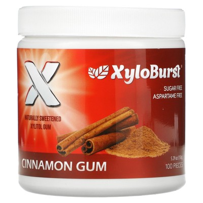Xyloburst Xylitol Gum, Fresh Fruit, 100 Pieces, 5.29 Oz (150 G) : Target