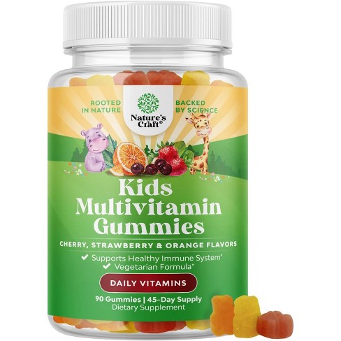 Kids Multivitamin Gummies, Nature's Craft, 90ct : Target
