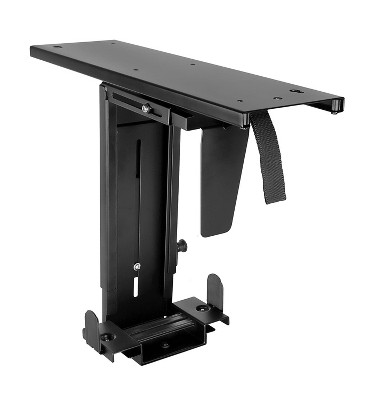 Mount-it! Heavy Duty Under Desk Computer Wall Mount | Height Adjustable ...