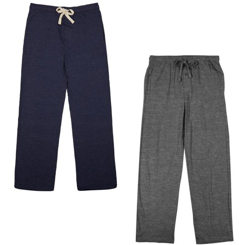 Men's 2-pack Denim Heather & Graphite Sleep Pajama Pants : Target