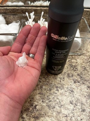 Gillette Labs Rapid Foaming Shave Gel - Fresh Scent - 7oz : Target