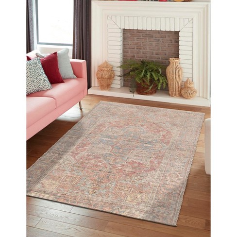 Unique Loom 6' 1 X 9' 0 Chenille Jute Rectangle Area Rug : Target