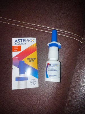 Astepro Azelastine Hydrochloride Allergy Steroid Free Antihistamine ...