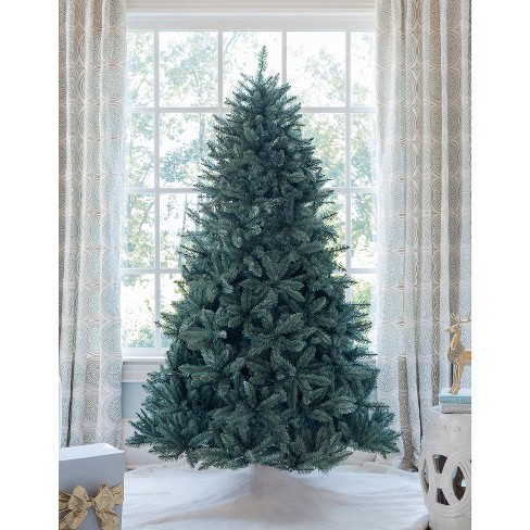 King Of Christmas 7' Spruce Blue Artificial Christmas Tree Unlit : Target