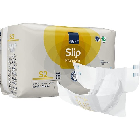 Abena Slip, Premium Incontinence Briefs, Level 2 Moderate Absorbency ...
