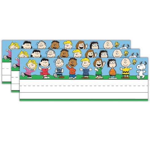 Eureka® Peanuts® Tented Name Plates, 36 Per Pack, 3 Packs : Target