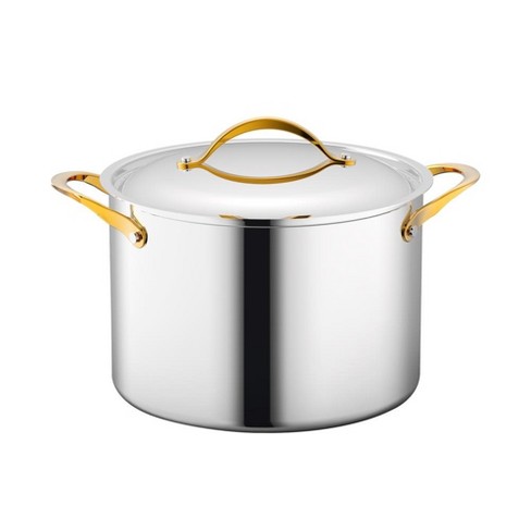 Nutrichef 8-quart Stock Pot Kitchen Cookware W/ Interior Coated ...