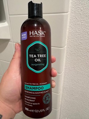 Hask Tea Tree & Rosemary Oil Scalp Care Shampoo - 12 Fl Oz : Target