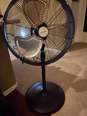 Hurricane Pro Series 20 Inch 3 Speed Industrial Heavy Duty Metal High ...