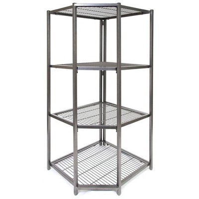 Origami 4 Tier Folding Storage Unit, 60" H Multipurpose 250 Lbs ...