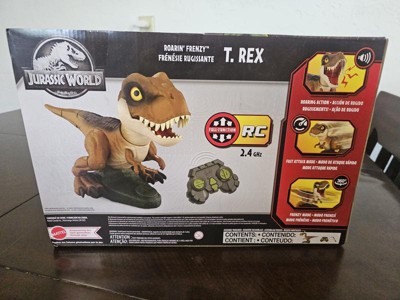 Jurassic World Roarin' Frenzy T. Rex Rc Vehicle : Target