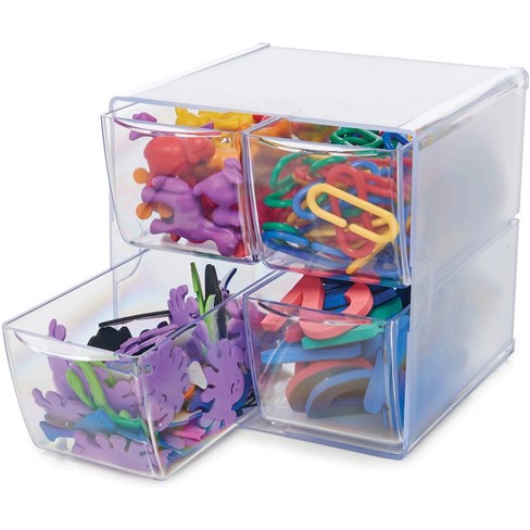 Deflecto Stackable Cube Organizer : Target