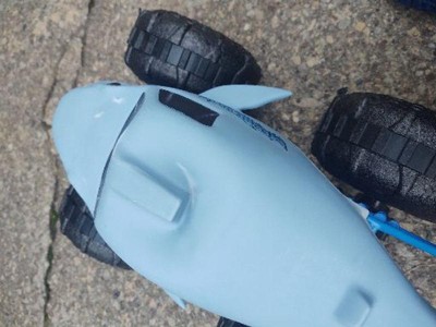 Monster Jam Official Megalodon Storm All-terrain Remote Control Monster ...