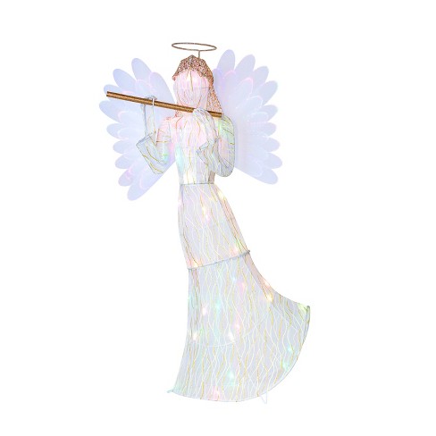 Mr. Christmas 36" Outdoor Animated Fiber-optic Angel : Target