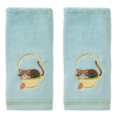 2pk Hand Towel Set Dark Gray - Room Essentials™ : Target