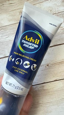 Advil Targeted Relief Pain Relieving Cream with Massage Applicator - 2 ...